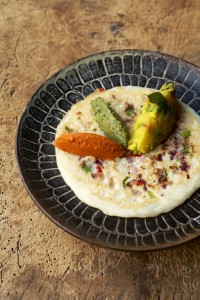 February – Uttapam – South Indian rice pancake with spiced potatoes ...